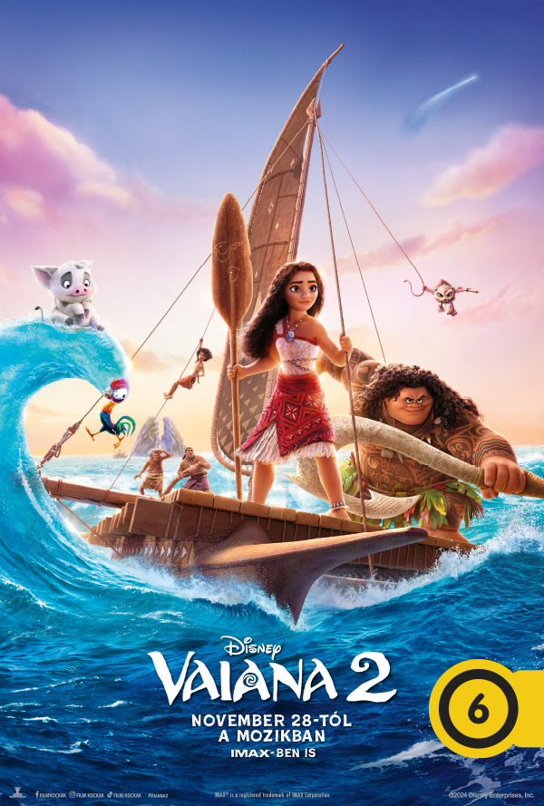 Vaiana 2 | Jegyfoglalás a Cinema Cityben Vaiana 2 | Jegyfoglalás a Cinema Cityben